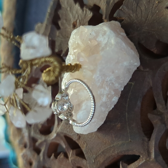 Fragrant Jewels | Jewelry | Fragrant Jewels Silver Toned Oval Diamond ...